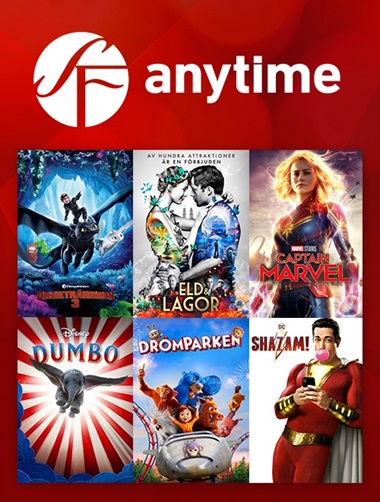 SF Anytime värdekoder - 40% rabatt på Tidningskungen.se