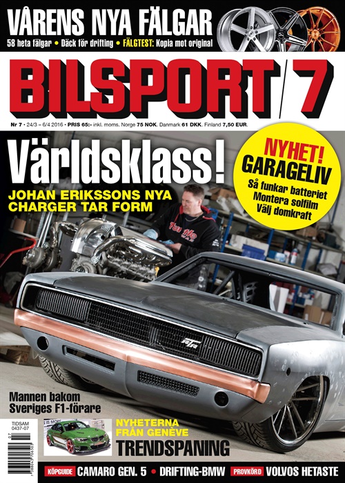 Bilsport prenumeration – Prenumerera på Bilsport till kampanjpris!