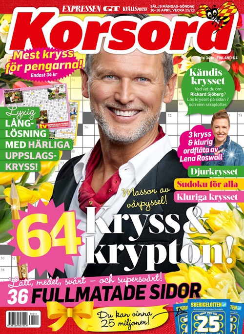 Korsord prenumeration – Prenumerera på Korsord till kampanjpris!