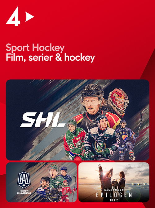 TV4 Play Hockey prenumeration – Prenumerera på TV4 Play Hockey till kampanjpris!