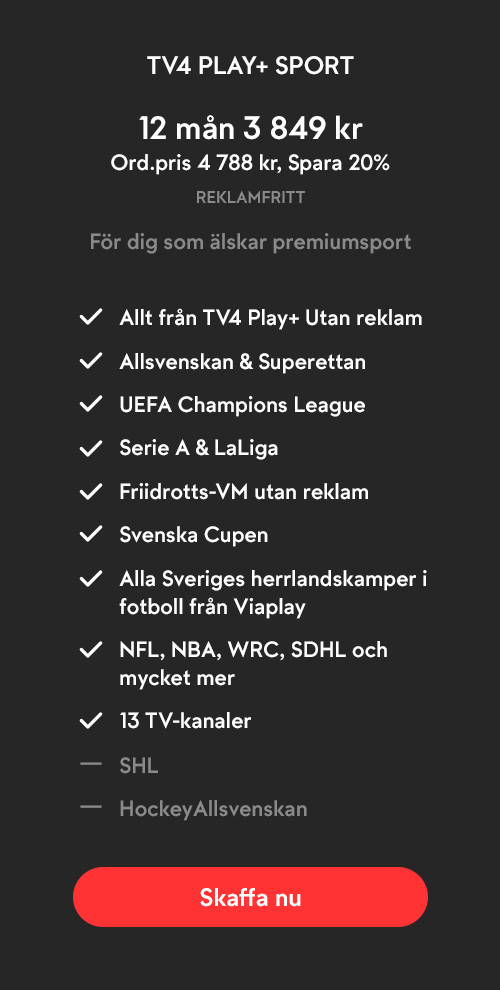 TV4 Play: Sport, Film, TV & Serier | Tidningskungen.se