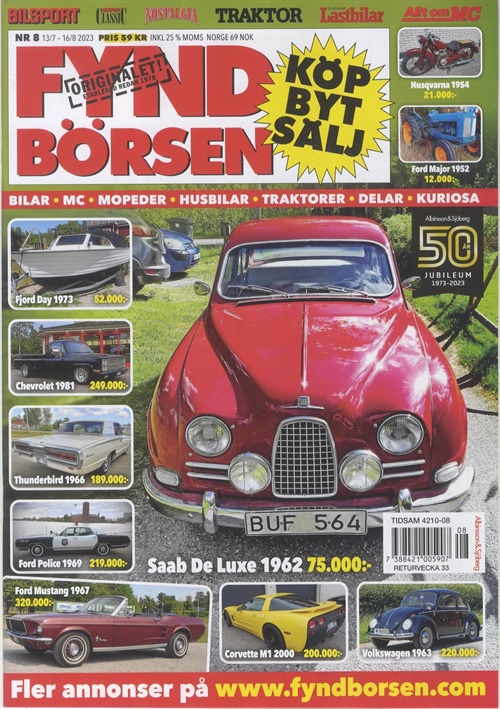 Fyndbörsen prenumeration – Prenumerera på Fyndbörsen till kampanjpris!