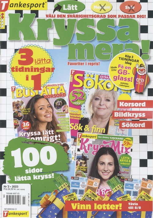 Kryssa Mera Lätt prenumeration – Prenumerera på Kryssa Mera Lätt till ...