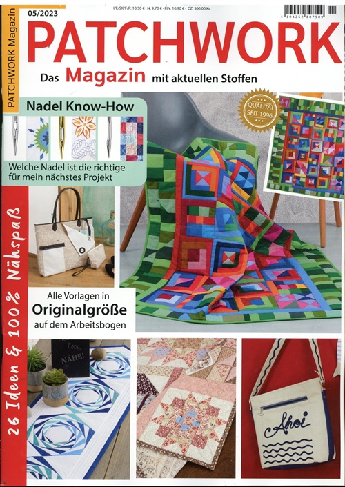Patchwork Magazine (DE) prenumeration – Prenumerera på Patchwork ...