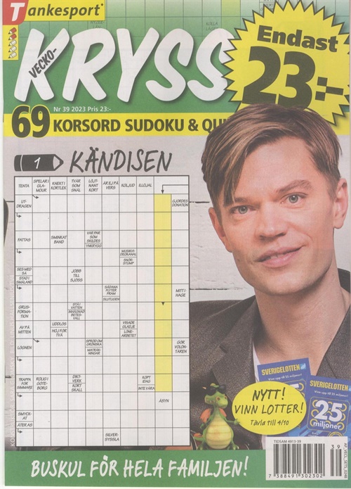 Veckokryss prenumeration – Prenumerera på Veckokryss till kampanjpris!