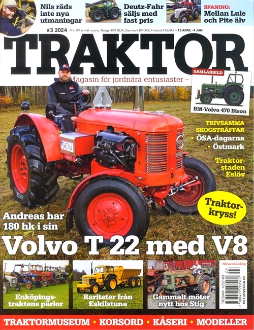 Traktor prenumeration – Prenumerera på Traktor till kampanjpris!
