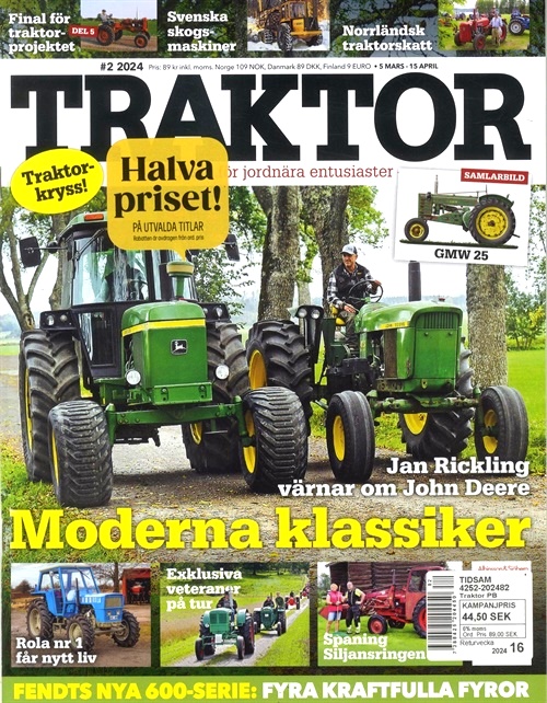 Traktor prenumeration – Prenumerera på Traktor till kampanjpris!