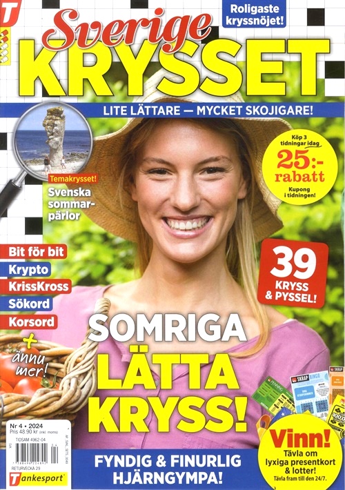 Sverigekrysset prenumeration – Prenumerera på Sverigekrysset till kampanjpris!