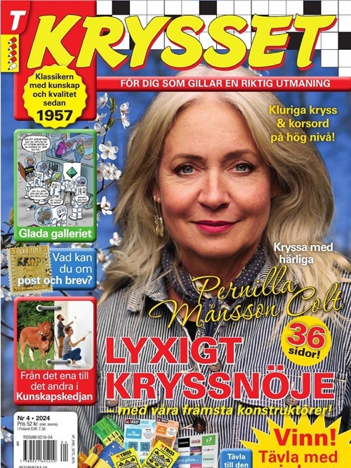 Krysset Favoriter prenumeration – Prenumerera på Krysset Favoriter till kampanjpris!