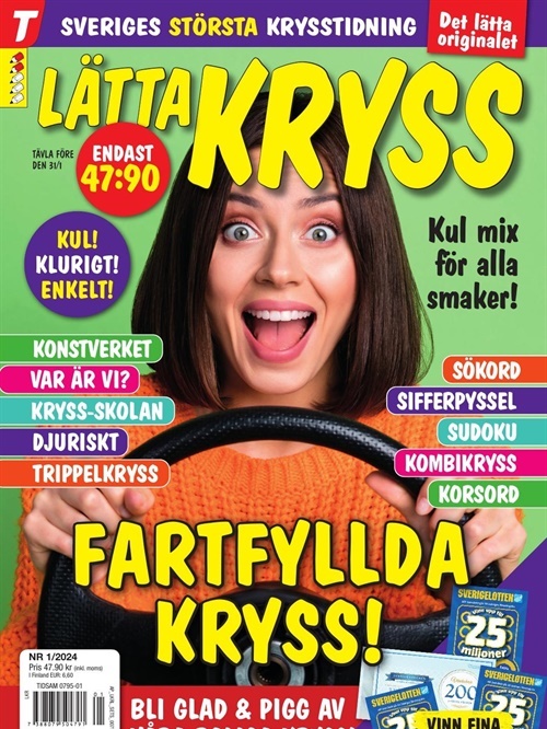 Sverigekrysset prenumeration – Prenumerera på Sverigekrysset till kampanjpris!