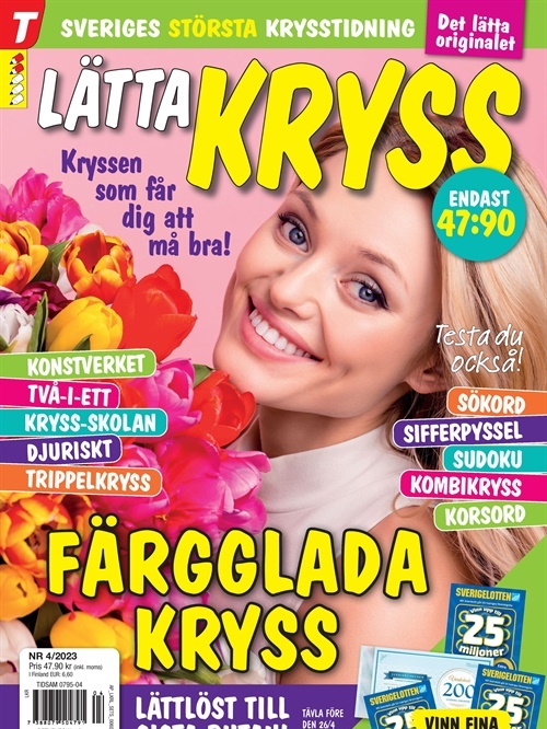 Kryssmix prenumeration – Prenumerera på Kryssmix till kampanjpris!