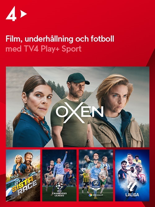 TV4 Play+ prenumeration – Prenumerera på TV4 Play+ till kampanjpris!